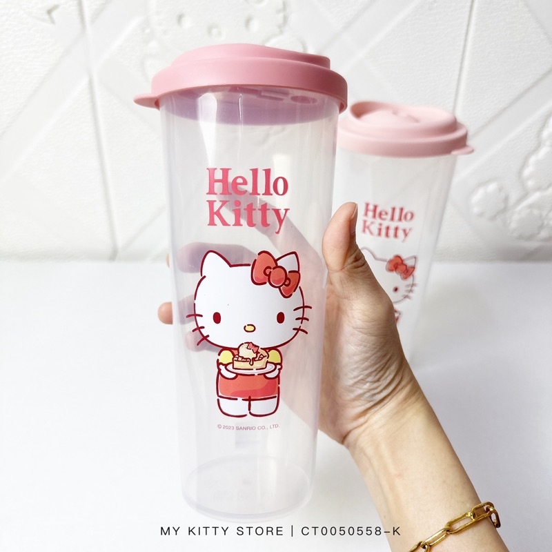 Moshi Moshi Thailand X Sanrio Hello Kitty Water Bottle Portable Drink ...