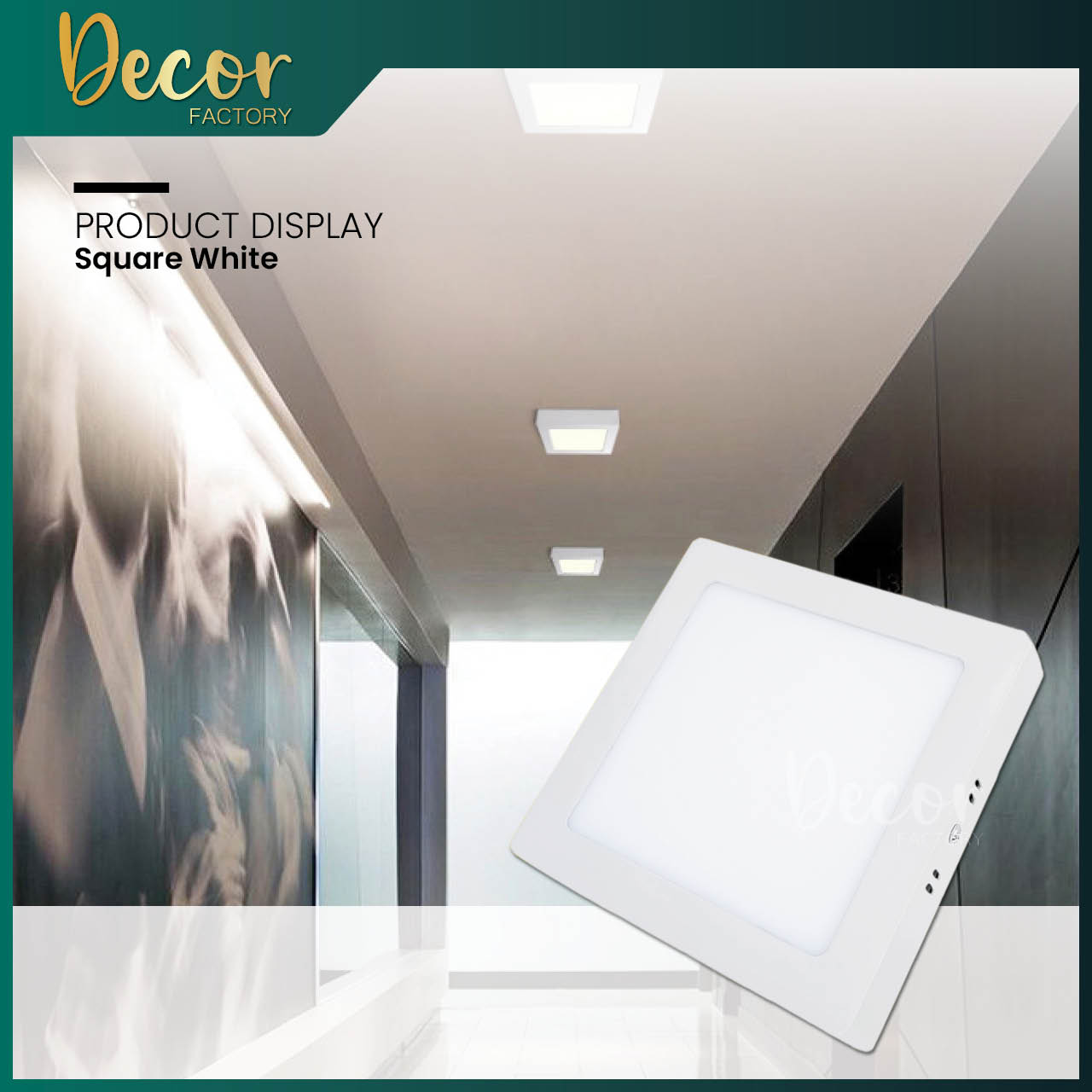 [Premium Grade] LED Surface Downlight Surface Mounted LED Panel ...