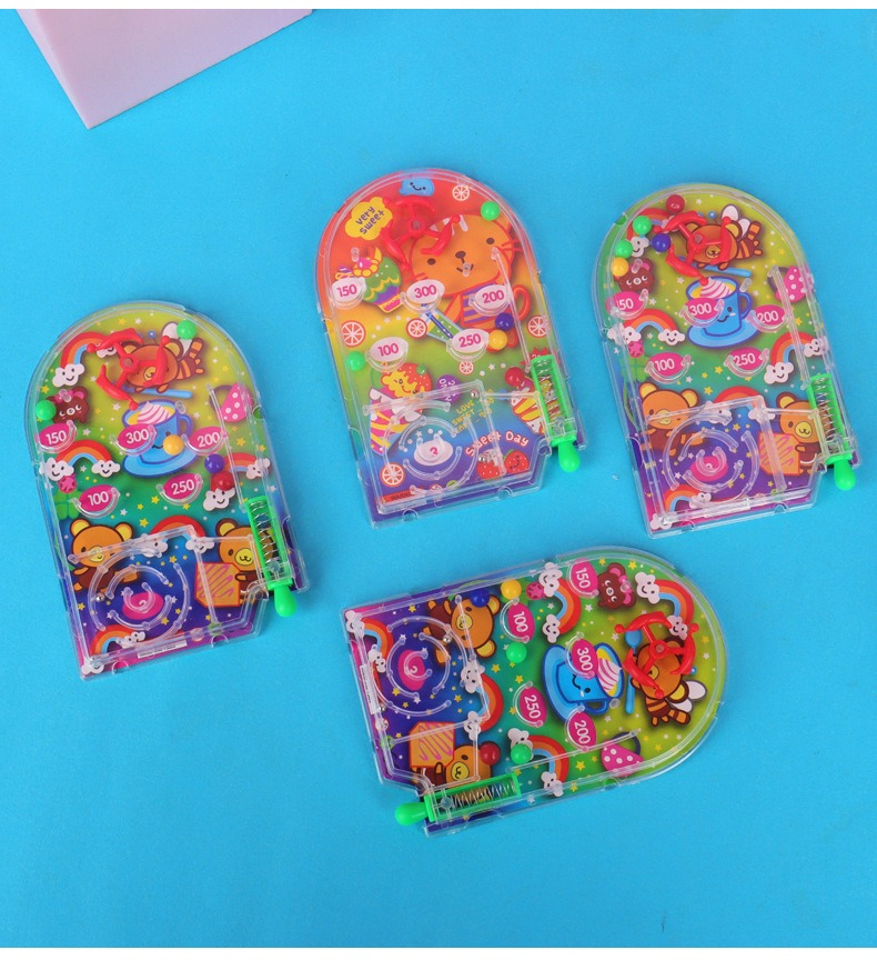 MILLIE Children Classic Pinball Games Cute And Funny Pocket Size Mini ...