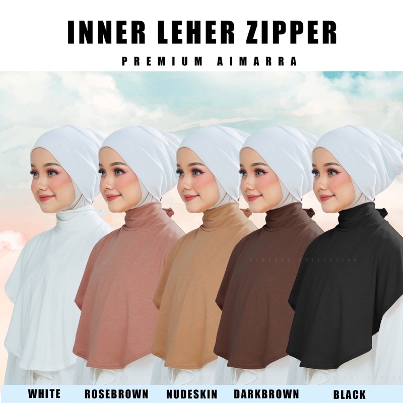 INNER NECK DADA LEHER Labuh Cotton Stretchable Include Zip by Aimarra ...