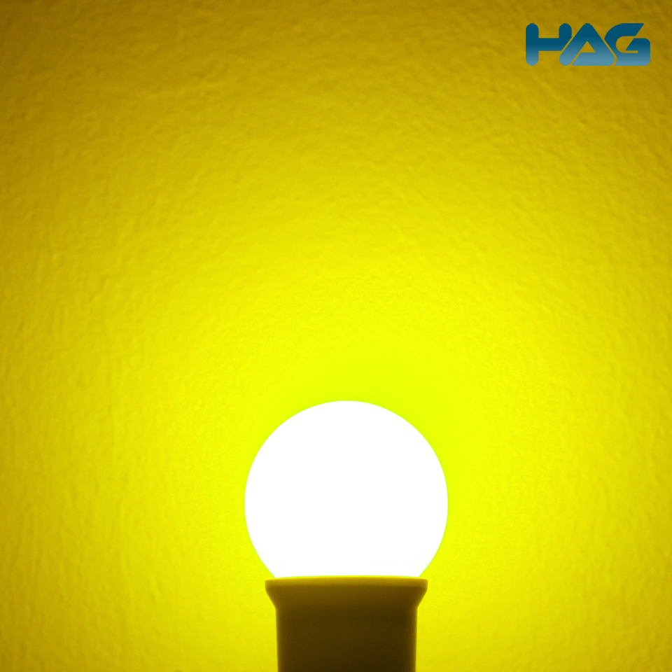 HAG® Raya LED Color Bulb - White/Yellow/Blue/Purple/Green/Orange/Red ...