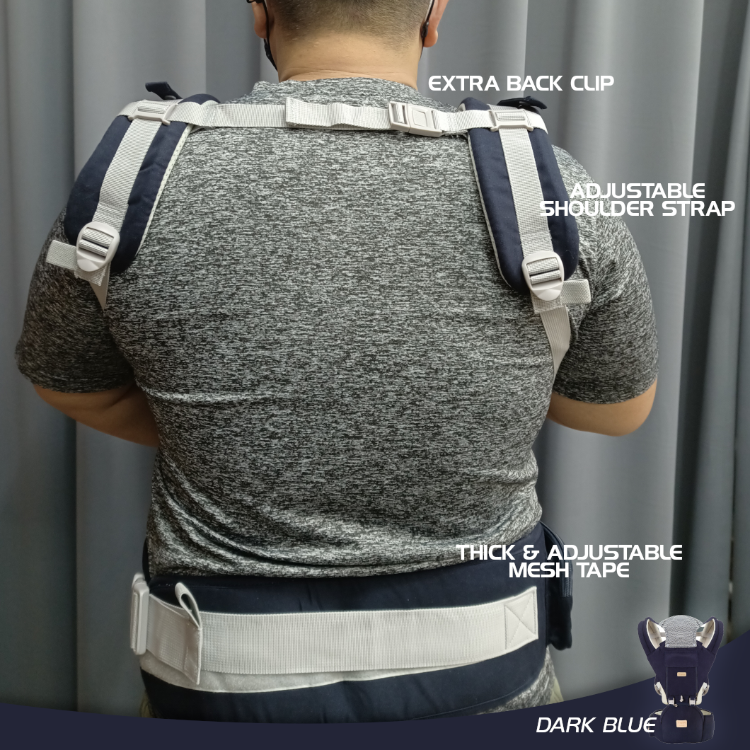 Mamaland 12 Positions 3-in-1 Baby Carrier with Hipseat Ergonomic Easy ...