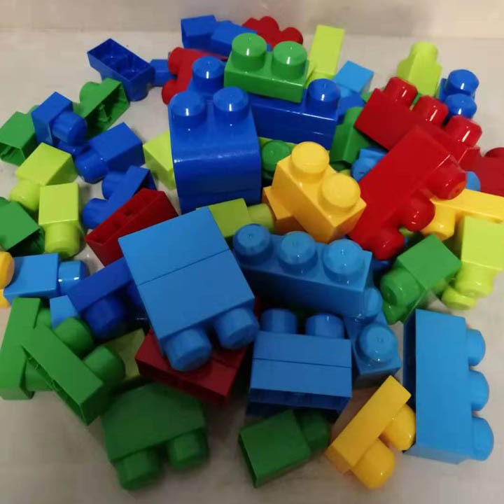 Large Building Blocks 88–130 PCS Mega Bricks Early Educational Learning ...