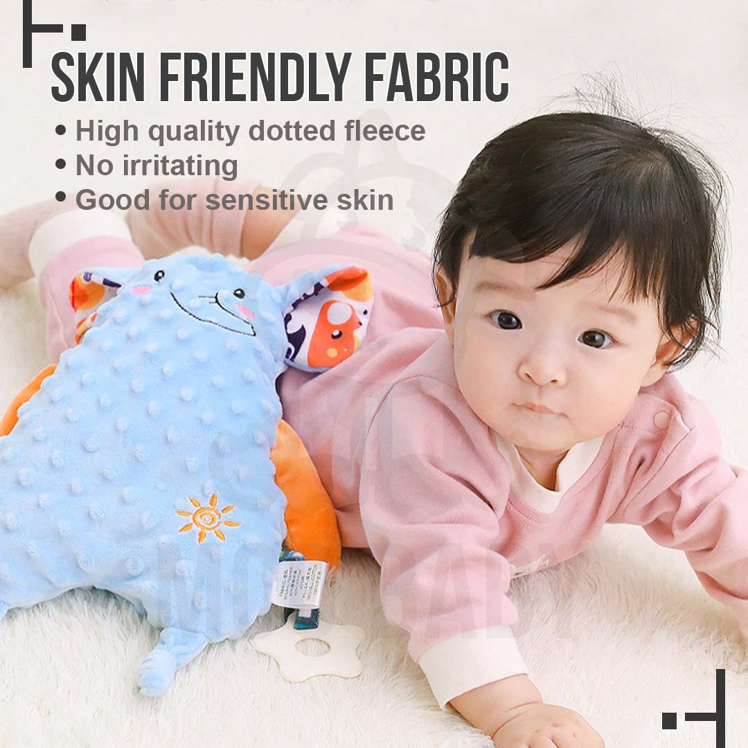 ⭐Moo Baby Anak Patung Tidurkan Baby Sleeping Towel Soothing Toy ...