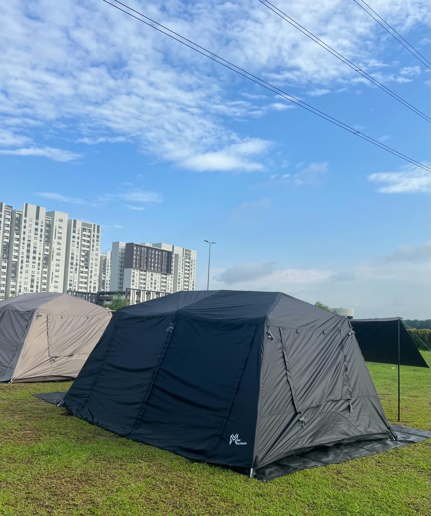 MK Village 13 Khemah Luxury Stylish Tent Automatic1B1H Large Space ...