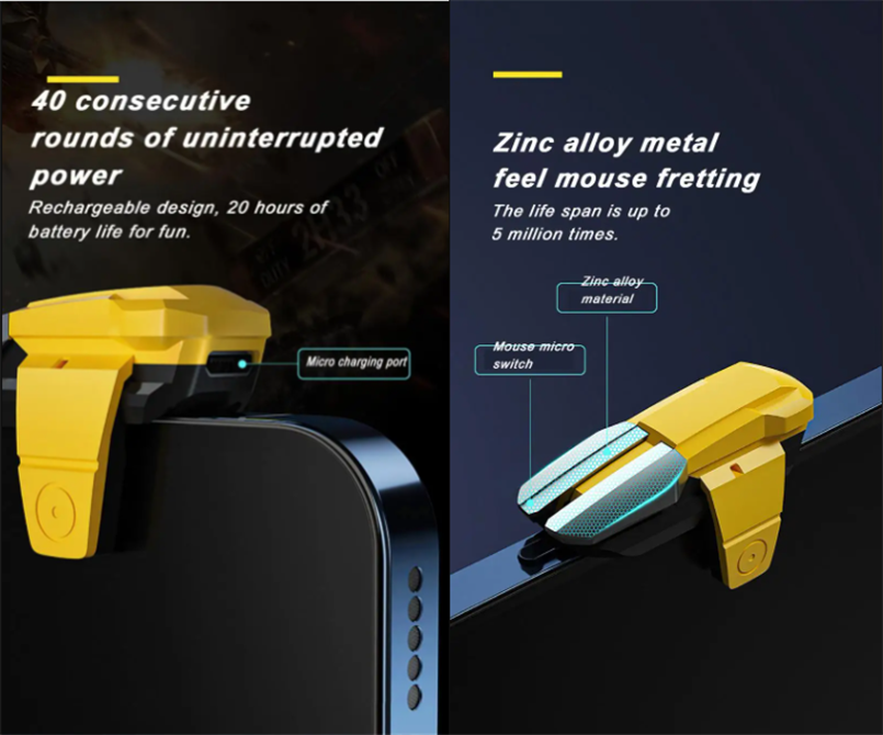 G21 CJ27 Mobile Phone Game Controller Artifact Auto High Frequency ...