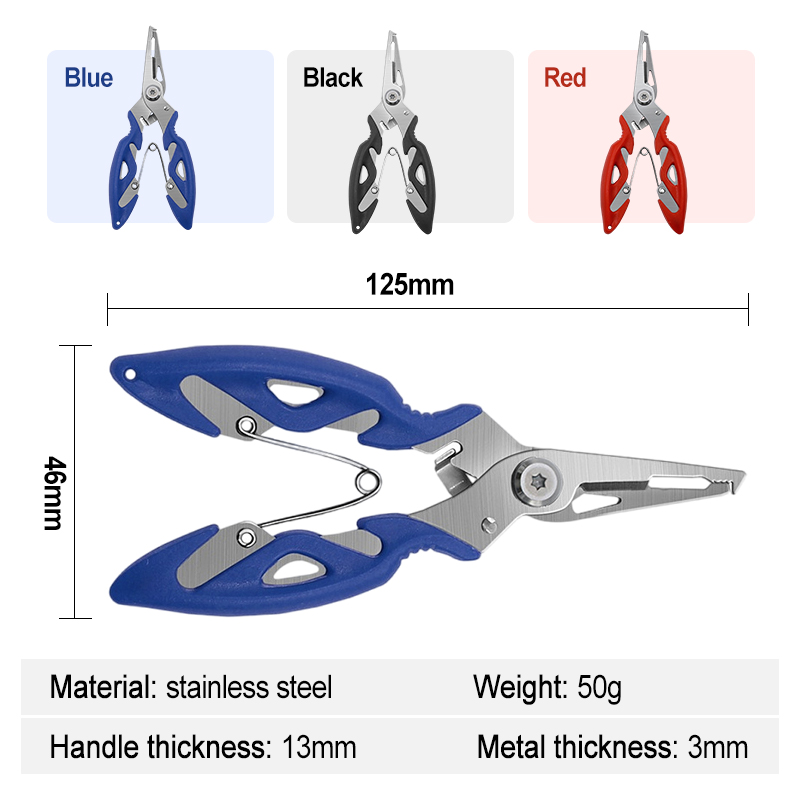 Fishing Plier Scissor Braid Line Lure Cutter Hook Remover Fishing ...