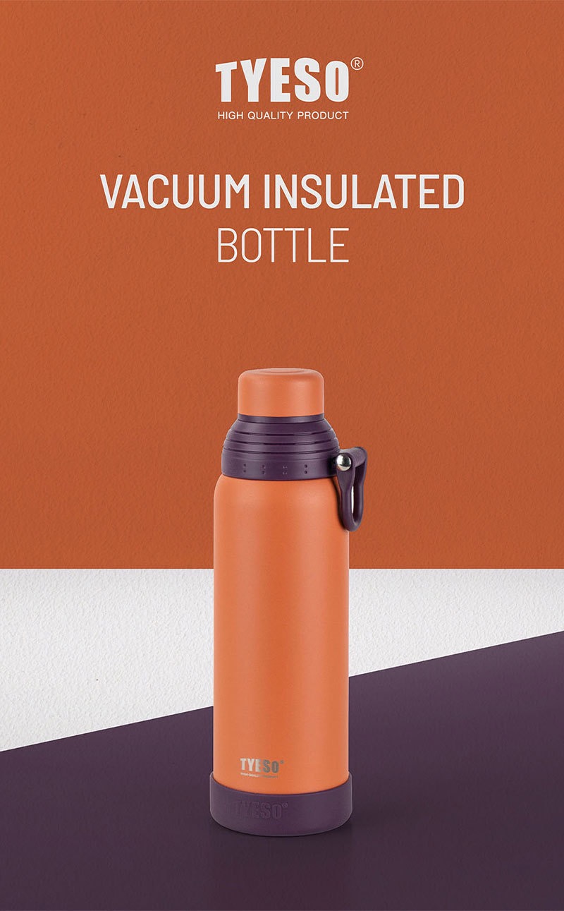 TYESO New Double Lid Thermos Bottle 600/750ml Tumbler With FREE GIFT ...