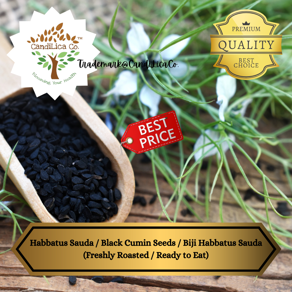 CandiLica Co. Premium Imported Quality Habbatus Sauda/Black Cumin Seeds ...