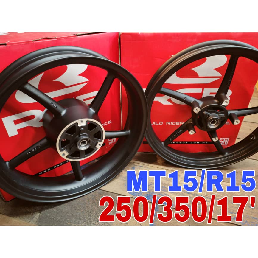RCB Sport Rim Yamaha MT15 R15 R15M SP522 250 / 350 / 17' Racing Boy ...