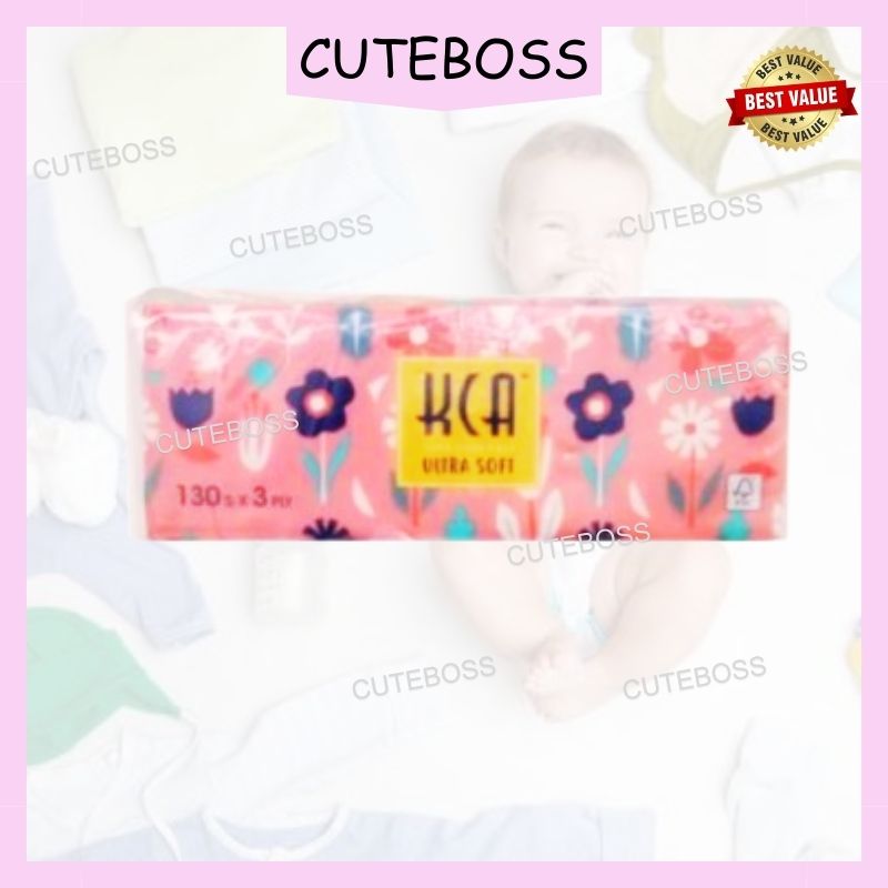 KCA Ultra Soft Facial Tissue Paper 3 Ply / Kertas Tisu (1 Pack / 5 Pack ...