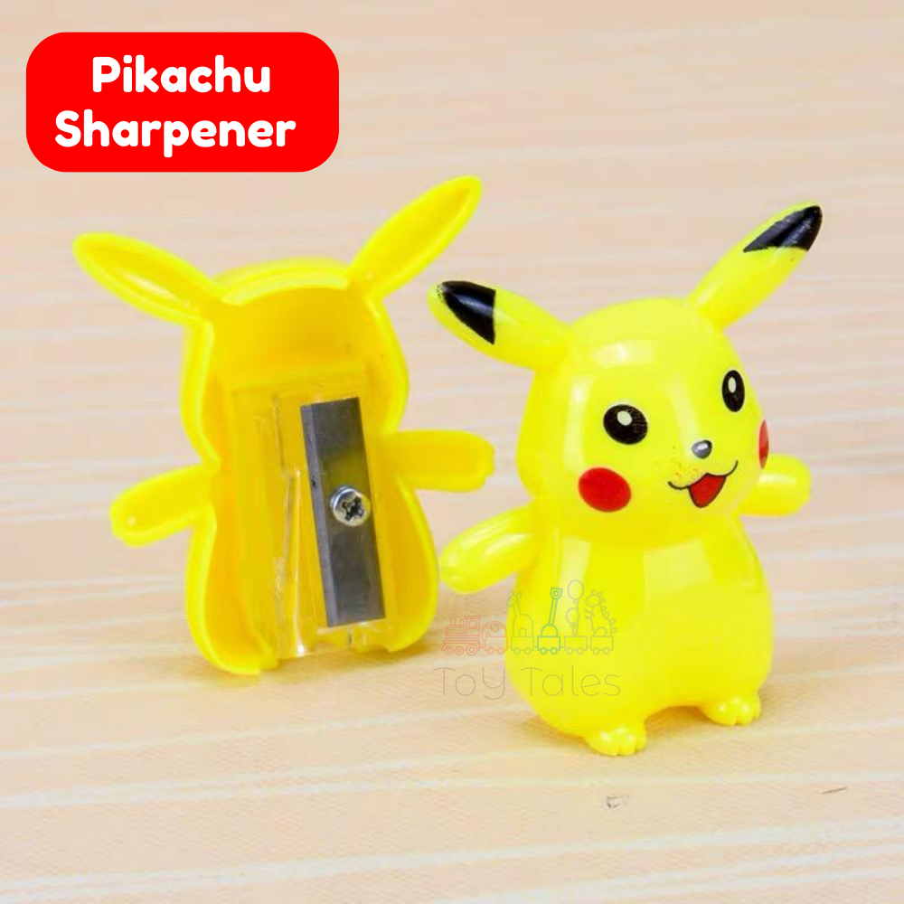 ToyTales 🍭 PIKACHU STATIONERY [ 3D Sharpener ] 🍭 Alat Tulis Pokemon ...
