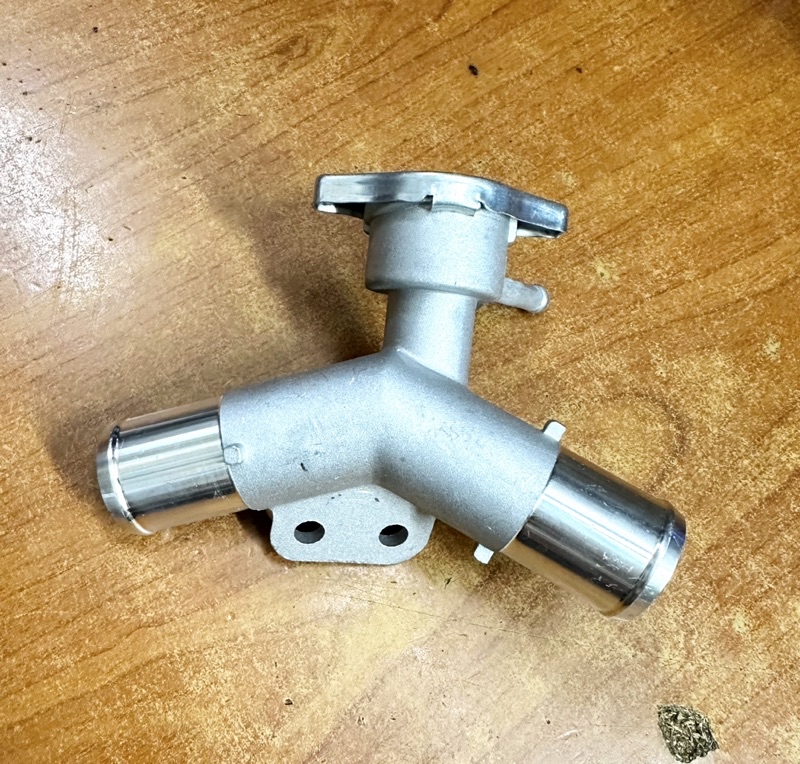 TOYOTA VIOS NCP93 THERMOSTAT HOUSING RADIATOR PIPE Y JOINT WITH CAP ...
