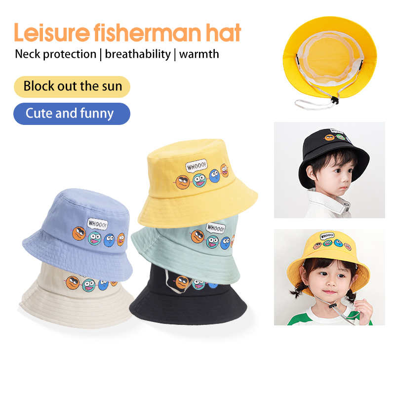 0-8Y / 46-48cm Boy Girl Cotton Hat Cap Topi Cantik Kids Baseball Hat ...