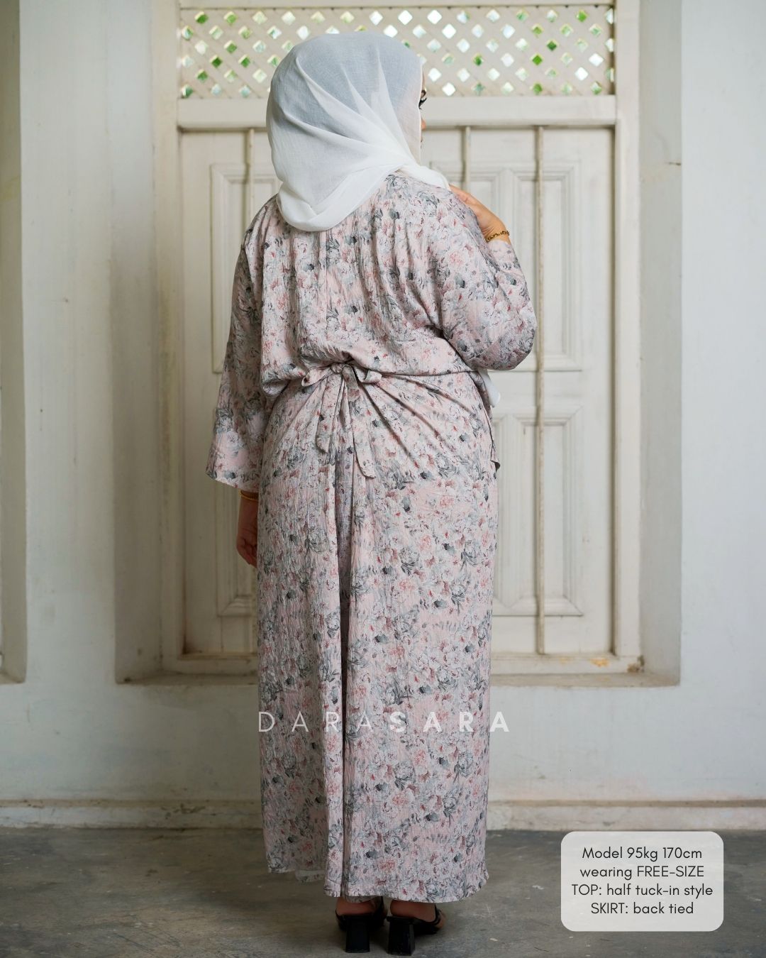 DARA SEROJA | Kurung Pendek | ke.nang Collection | Baju Raya 2024 ...