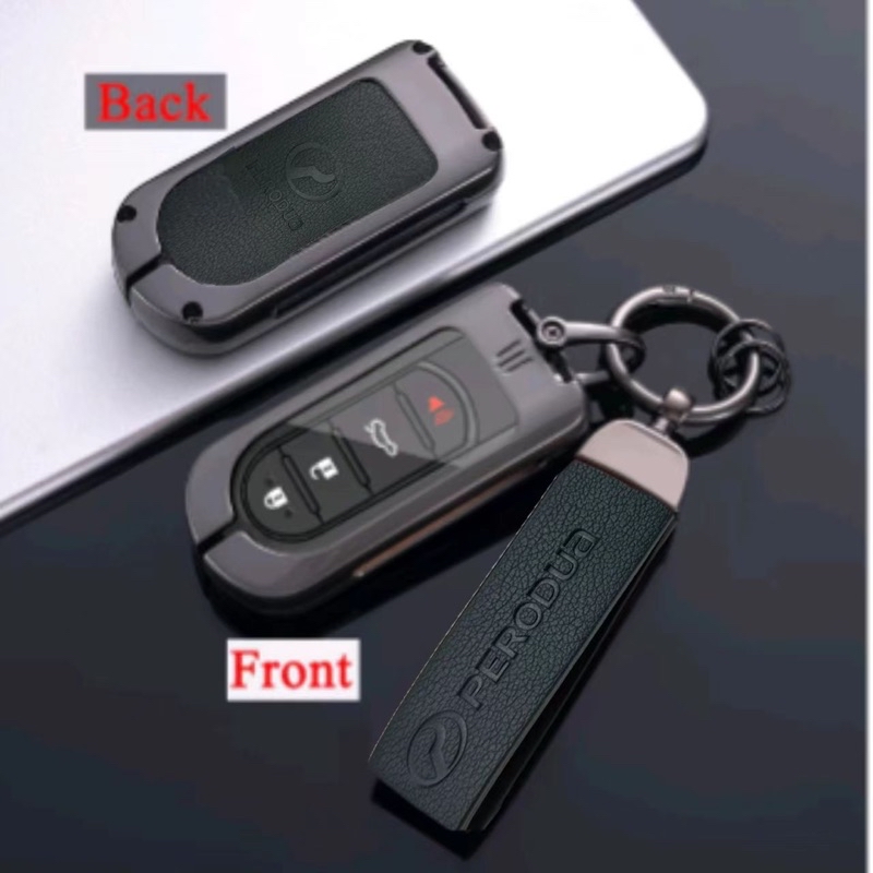 New Arrival Zinc Alloy+silica Gel Car Key Cover for Perodua Bezza ...