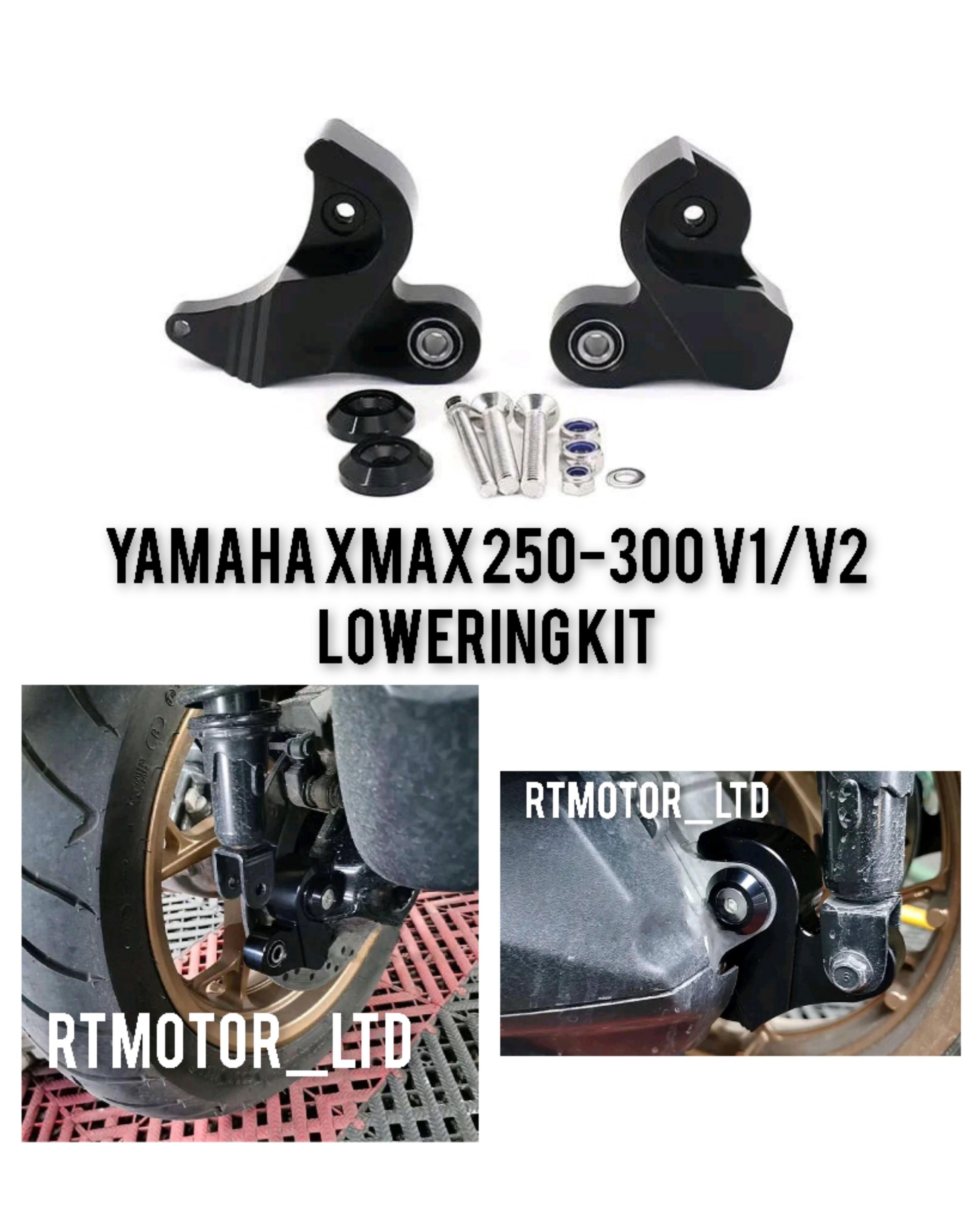 YAMAHA XMAX 250 300 V1 V2 REAR MONOSHOCK ABSORBER LOWERING KIT REAR ...
