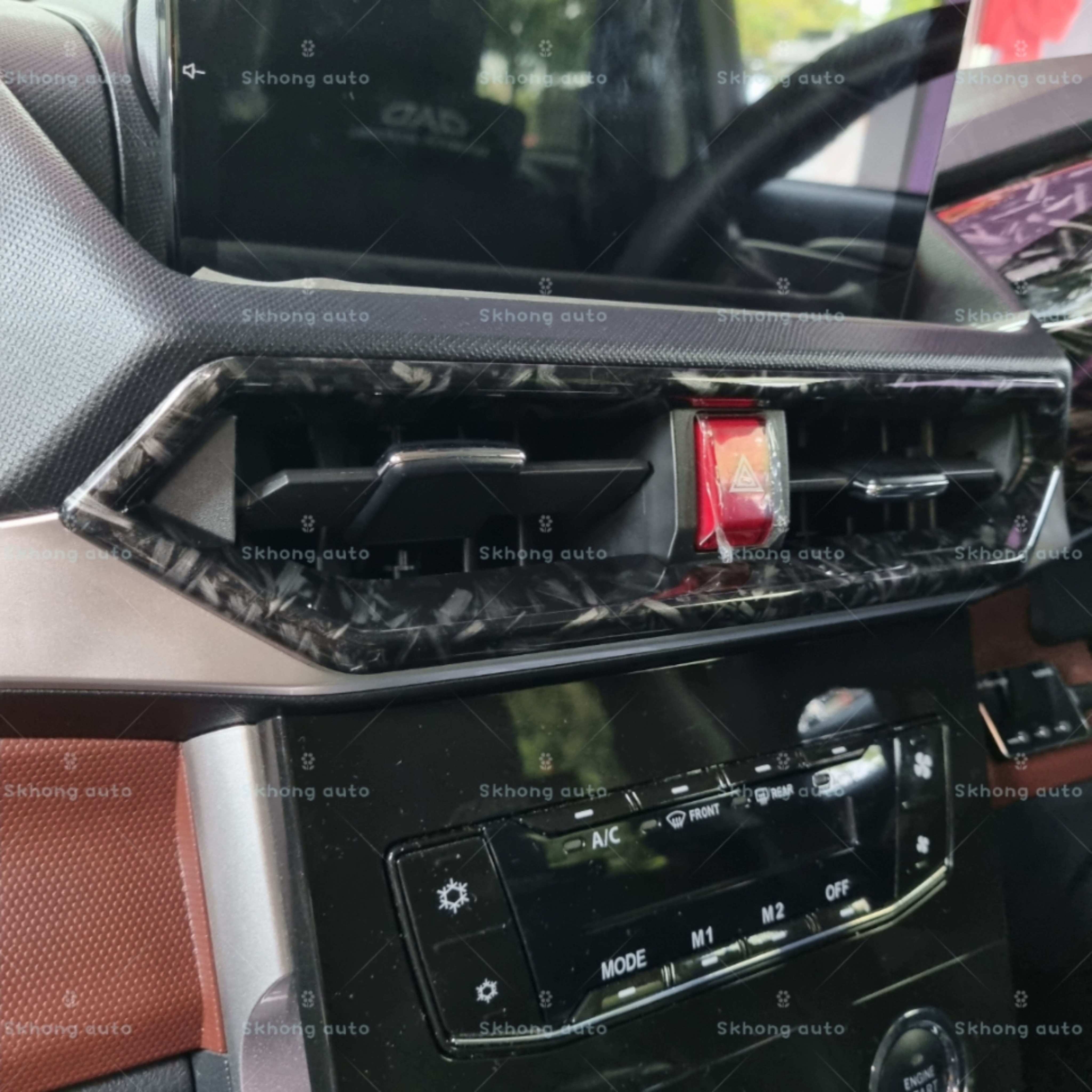 Perodua alza 2022-2025 centre air outlet frame garnish accessories alza ...