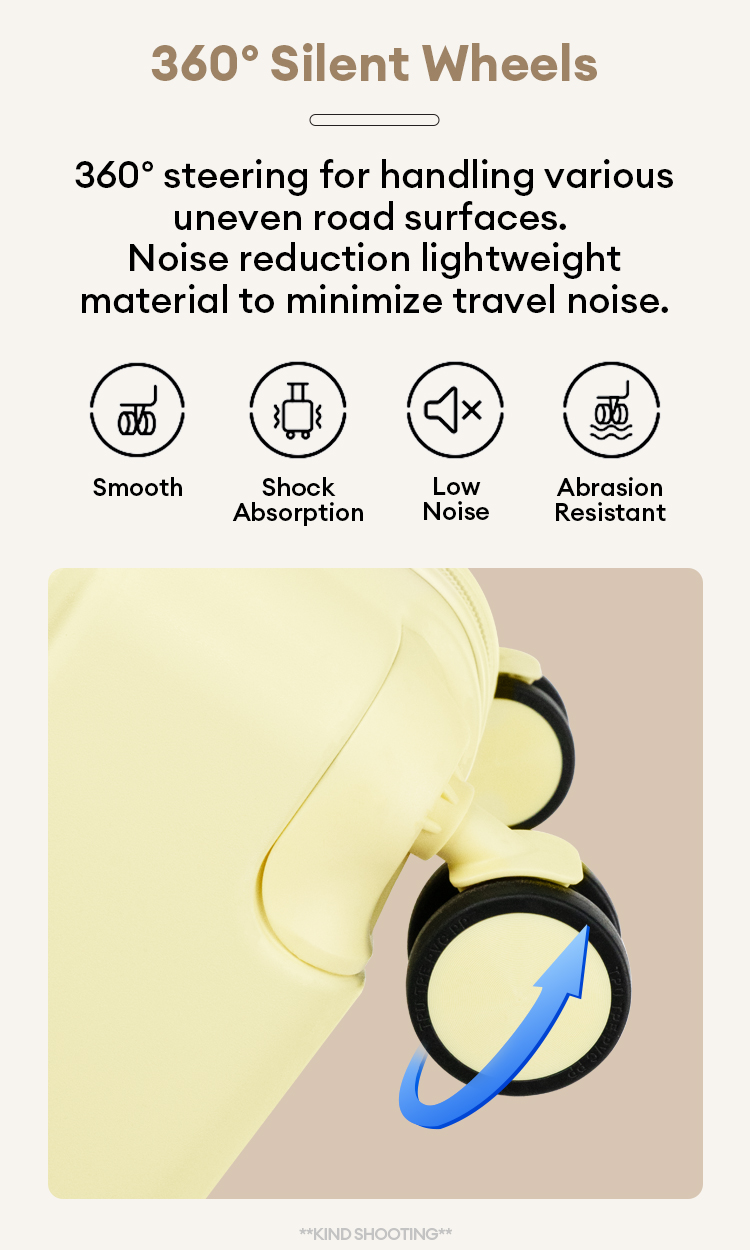 Case Valker Anna PC + ABS Hard Case Suitcase Luggage TSA Lock (20") Beg ...