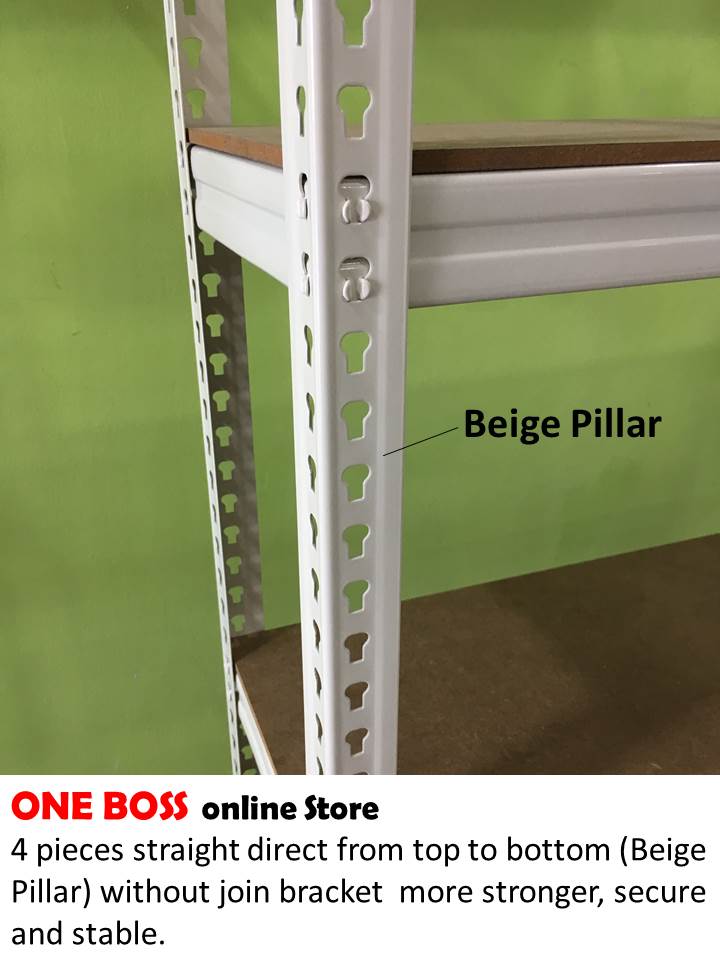 1BOSS 3 Level Boltless Heavy Duty Rack Warehouse Store Office File Home ...