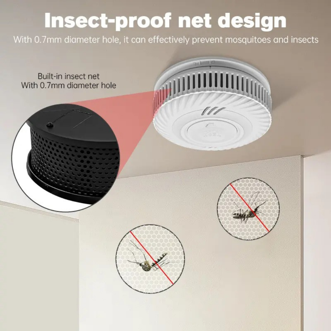 TUYA SMART WORLD WIFI + 433mhz Interlink Smoke Detector 10 Years ...