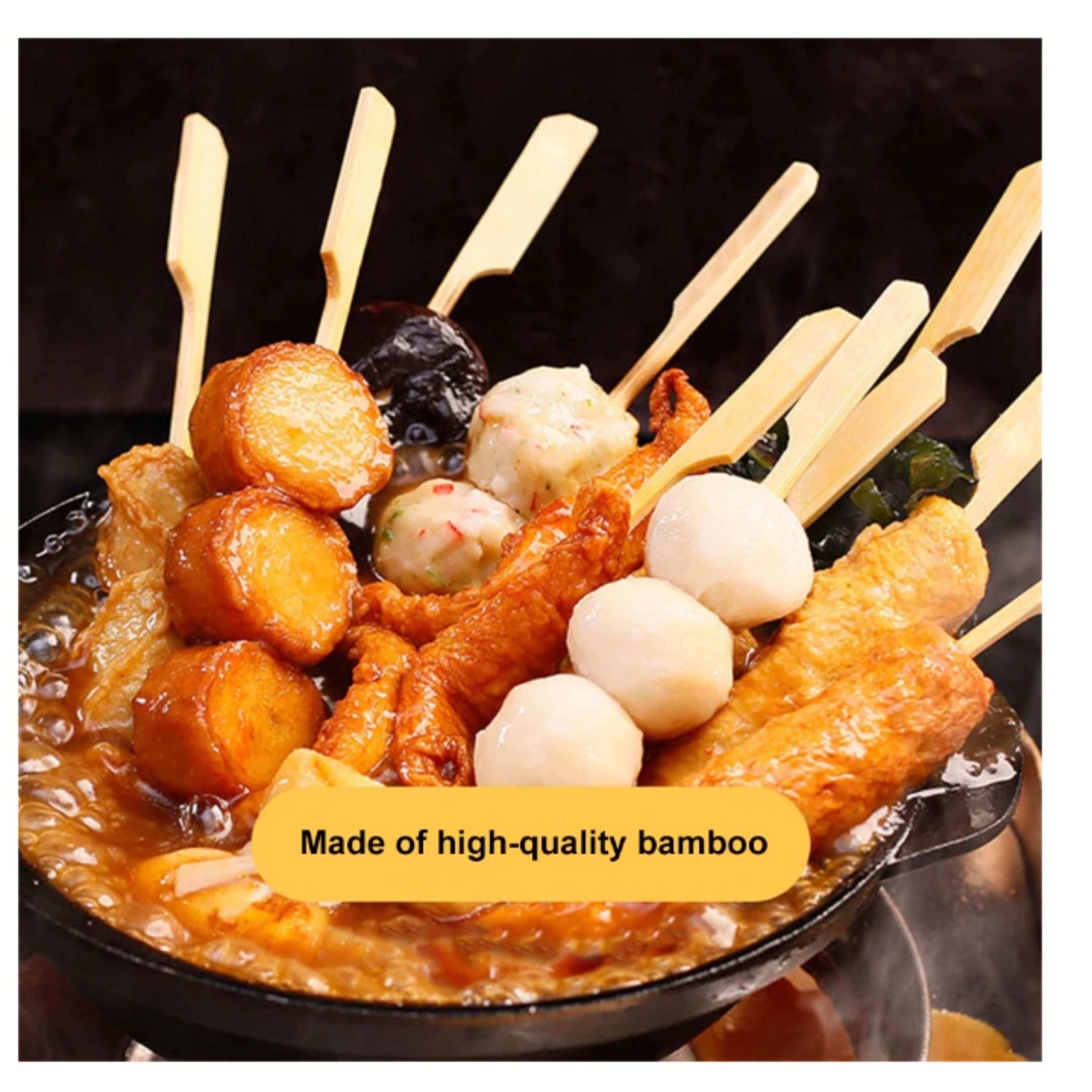 Oden Skewer Stick /Jelly Ball Stick / Lidi Oden / Bamboo Fruit Skewer ...
