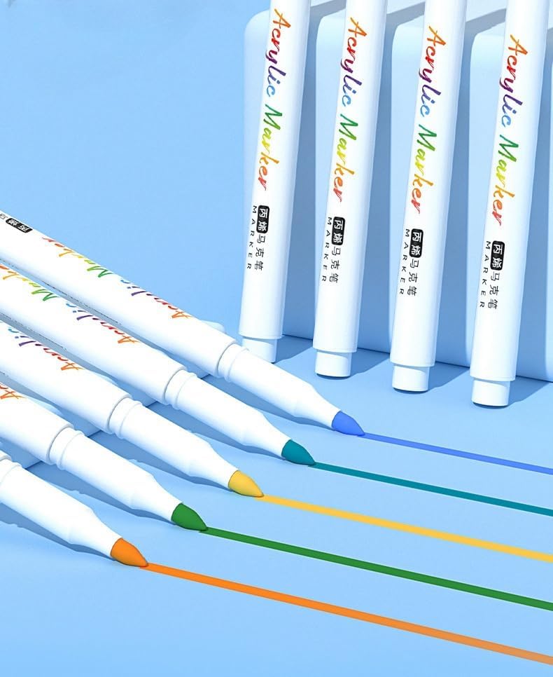 Acrylic Marker Pen [Xing Mai] Multiple Colors, Waterproof And Quick ...