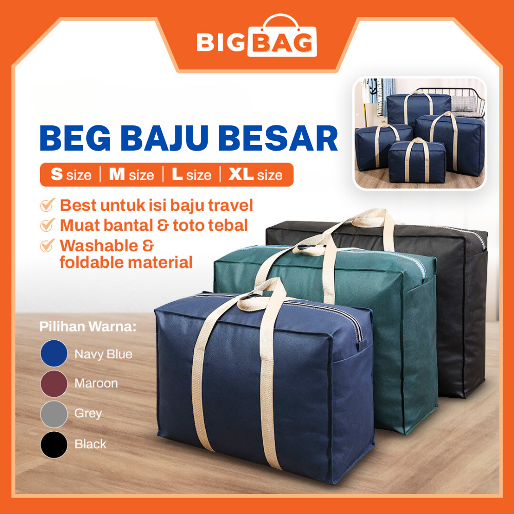 BIG BAG Beg Baju Travel Besar Murah Beg Besar Simpan Barang Beg Toto ...
