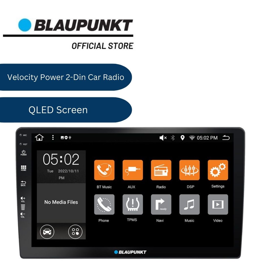 Blaupunkt Velocity Power 2-DIN Car Radio PALM SPRINGS 900/1000 DSP QLED ...