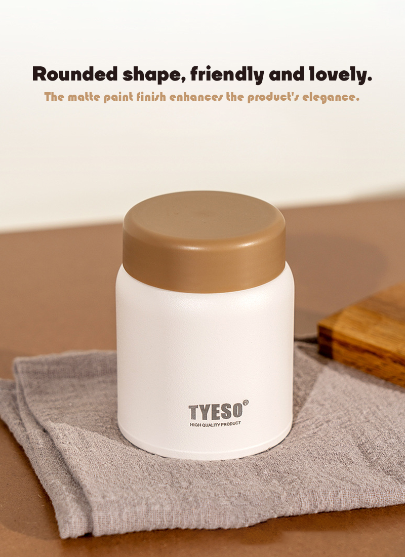 【AUTHORIZED DEALER】TYESO Thermos Food Jar 220ml/280ml Heat Preservation ...