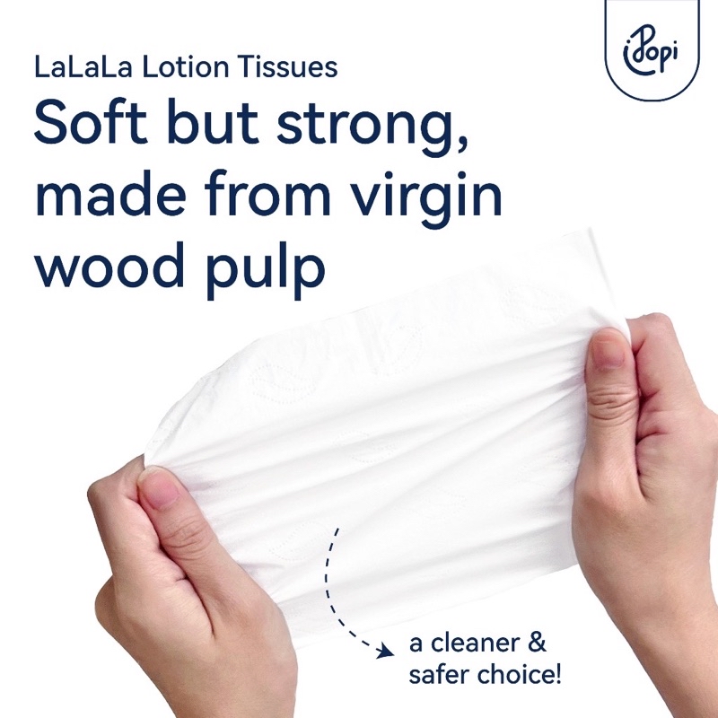 Popi LaLaLa LotionSoft Travel Tissues 携带装纸巾 | Shopee Malaysia