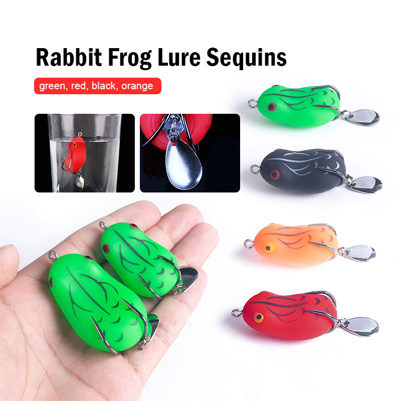 Soft Frog Lure Snakehead Killer Topwater Fishing Vansinoy 4.2cm/8G ...