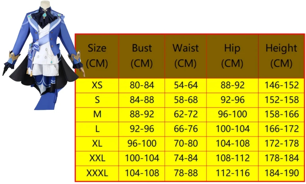 Anime Game Genshin Impact Focalors Cosplay Costumes Focalors Cosplay ...
