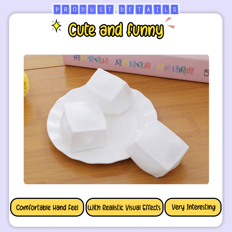 [Little B House] Simulation Pau Tofu Squishy Decompression Stress ...