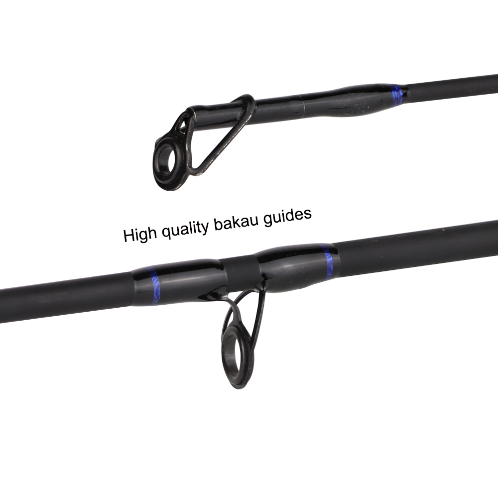 (5'8ft-6'3ft) BC Combo Set Freshwater Tomman Baitcasting Set With ...