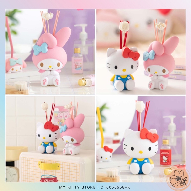 Sanrio Korea 3D Hello Kitty My Melody Room Diffuser Set Cute Sanrio ...