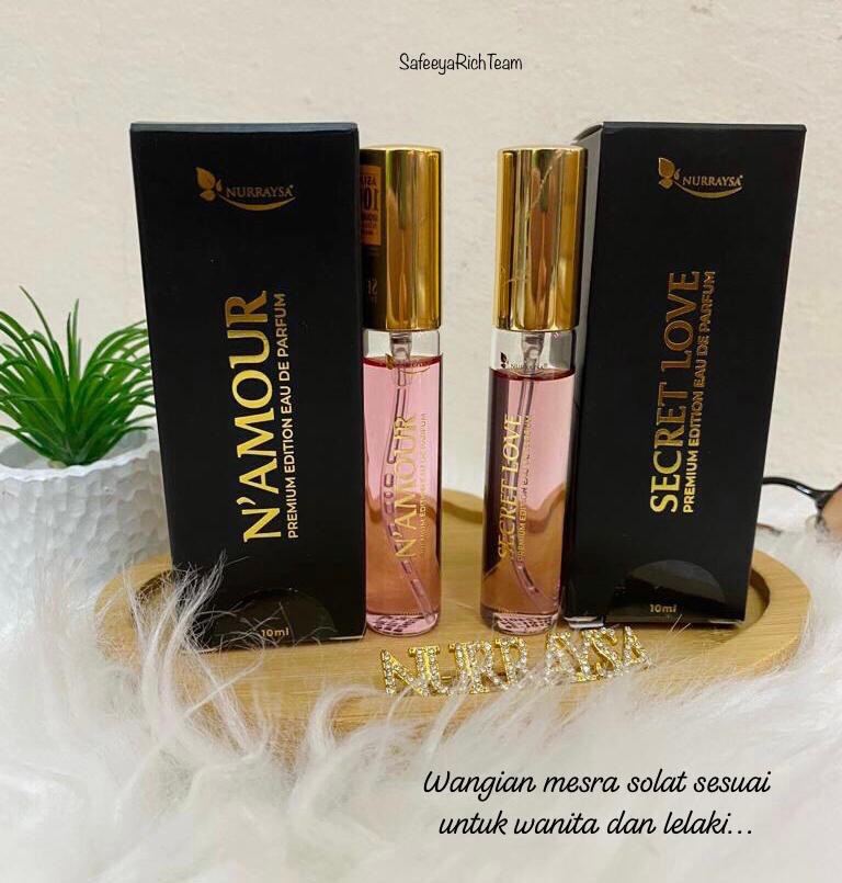 Original Nurraysa Premium Minyak Wangi Travel Size EDP Fragrance Bau ...