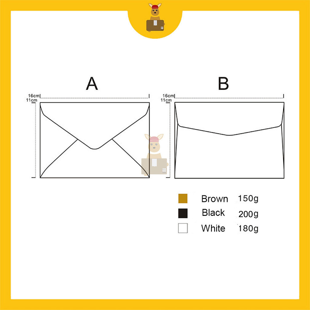 10PCS Kraft Art Crad Paper Envelope Vintage Ins Multifunction Gift ...