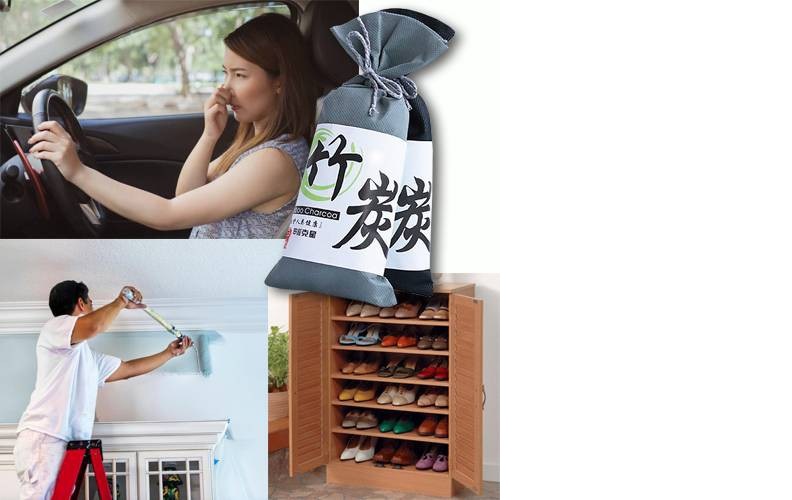 Bamboo Charcoal Bag Car Home Air Freshener Purifier Odor Remover ...