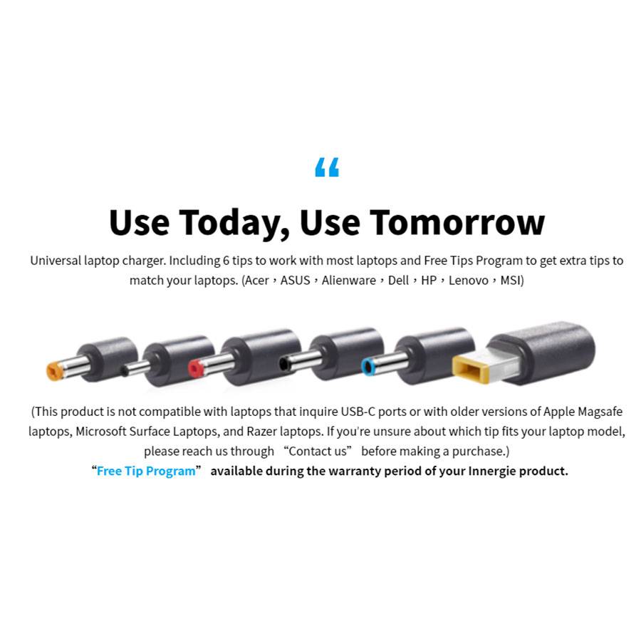 Innergie T18 /180G 180W Gaming Power Adapter with 6 tip - Universal ...