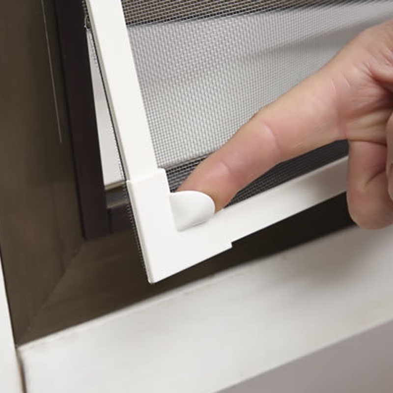 Window Screen Corners PVC Window Screen Accessories DIY Magnetic Window ...
