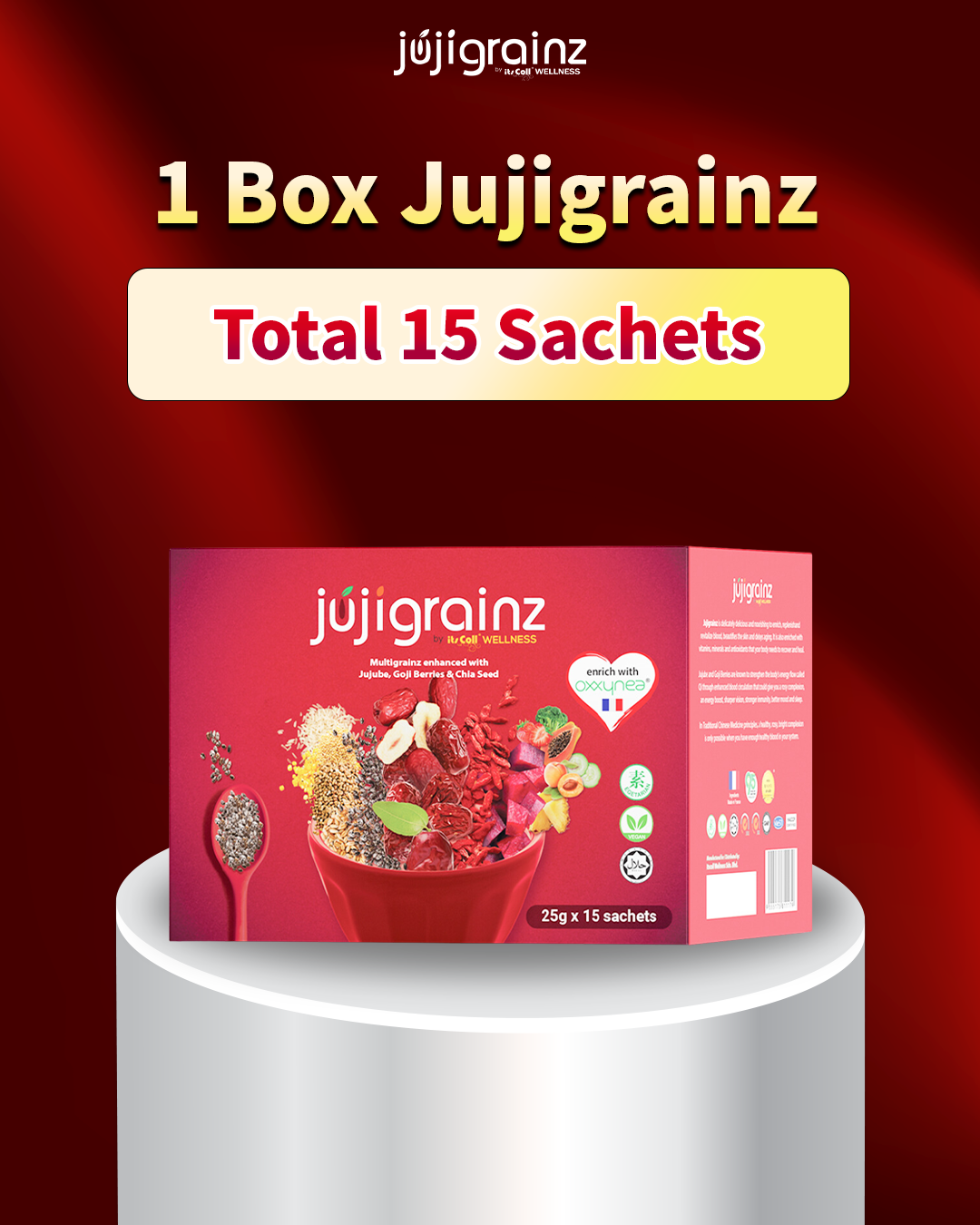 【ITSCOLL】Jujigrainz(Box) Jujube Goji Berry Chia Seeds Beetroot ...