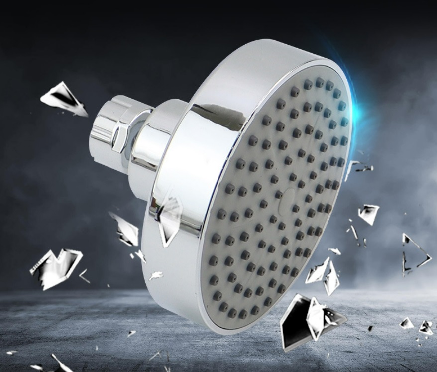 (Clear Stock Cheapest)5 Modes Shower Rose ABS Chrome Shower Head ABS 5 ...