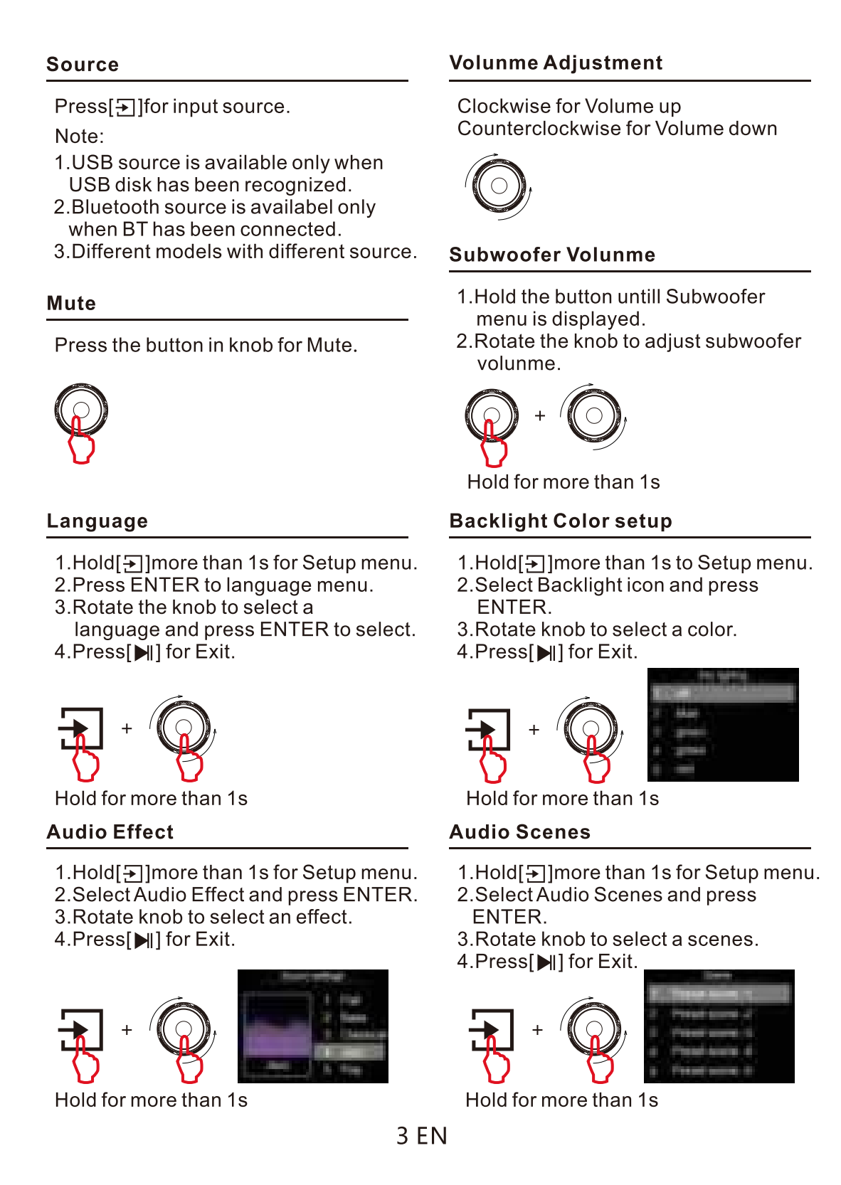 Nakamichi AC3 DSP Remote Controller | AC3 Remote | Sound Effect | Subwoofer Control | Shopee ...