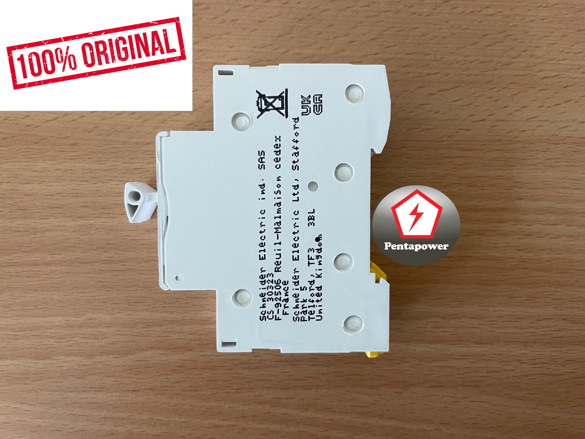 SCHNEIDER A9N15636 Acti 9 - fuse-disconnector STI - 1 pole - 25 A - for fuse 10.3 x 38 mm fuse ...