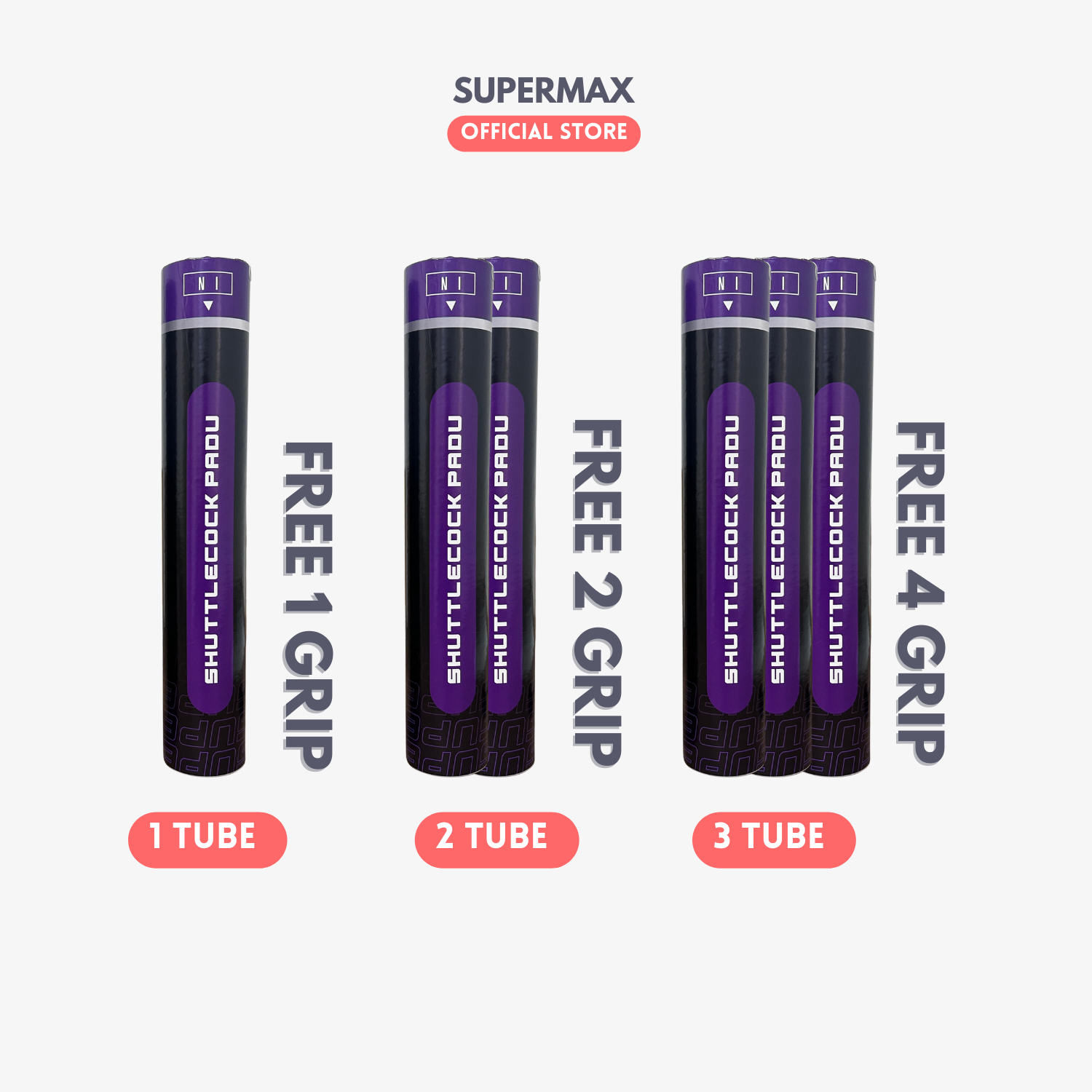 Supermax Bola Badminton Shuttlecock Padu Edition | Suttlecock Badminton ...