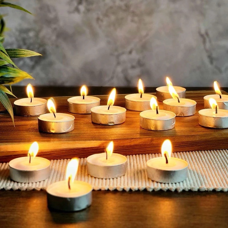 Tealight Candle 50pcs/100pcs (2 hours±) [High Quality] | Shopee Malaysia