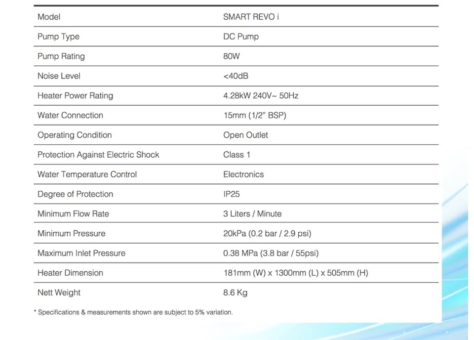 [Free Gifts] Alpha Water Heater Smart Revo i with DC PUMP Revo-E No ...
