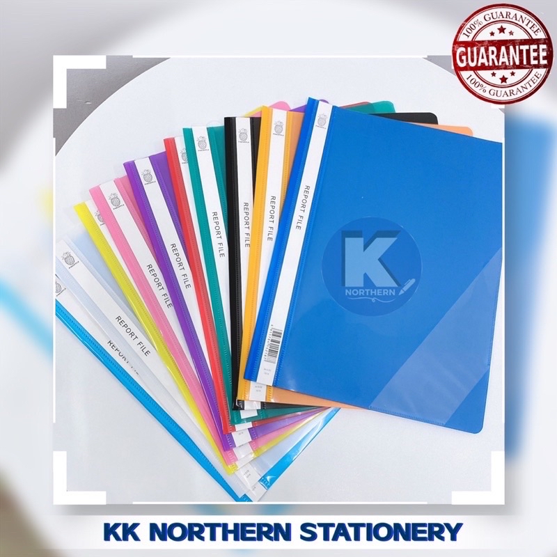 Bundle 12pcs PVC A4 Report File Extra Thick A4 Management File Colour ...