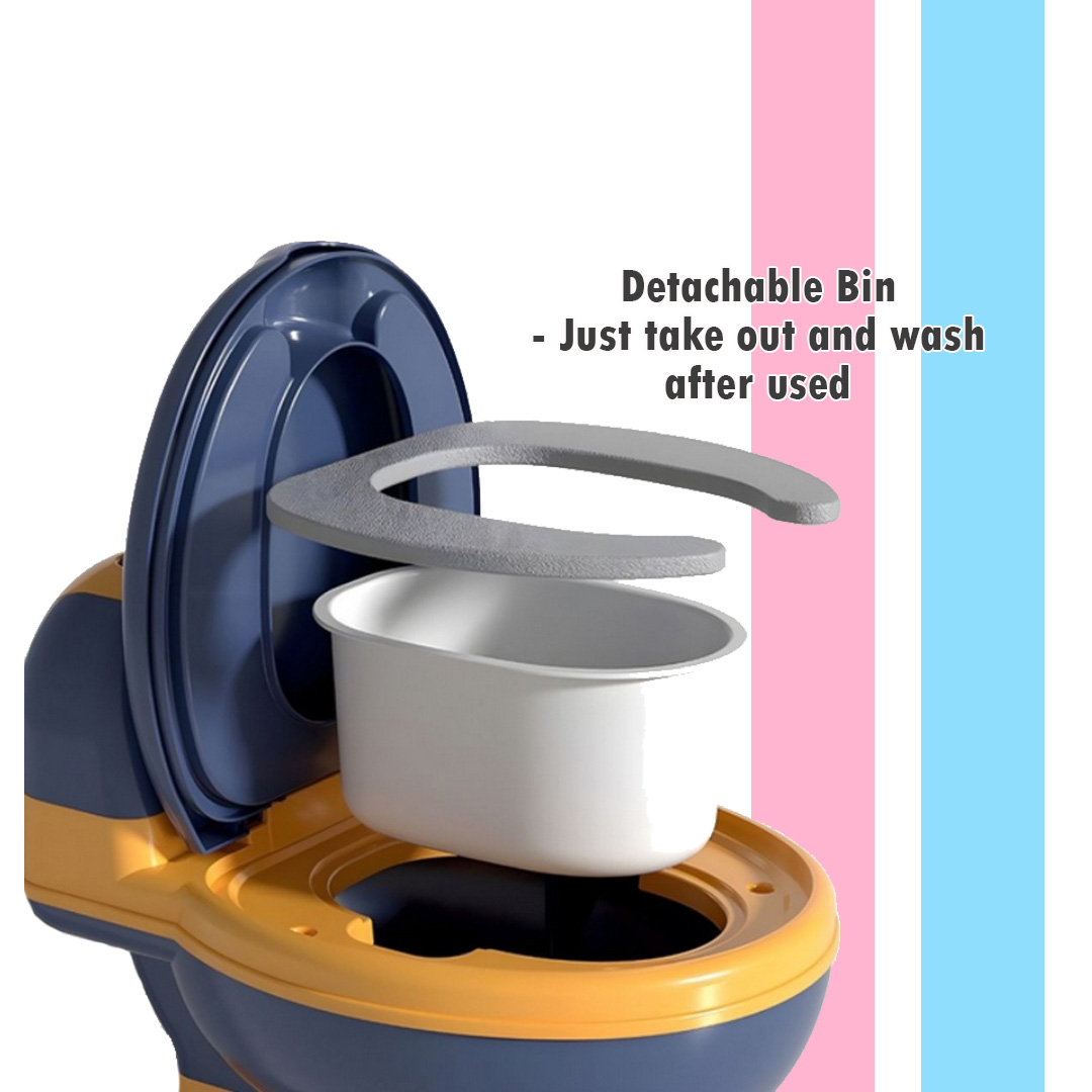 Portable Kids Potty Toilet Seat Baby Toilet Bowl Jamban Budak Children ...